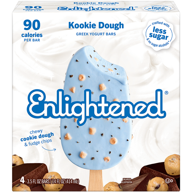 Kookie Dough Greek Yogurt Bars | Enlightened